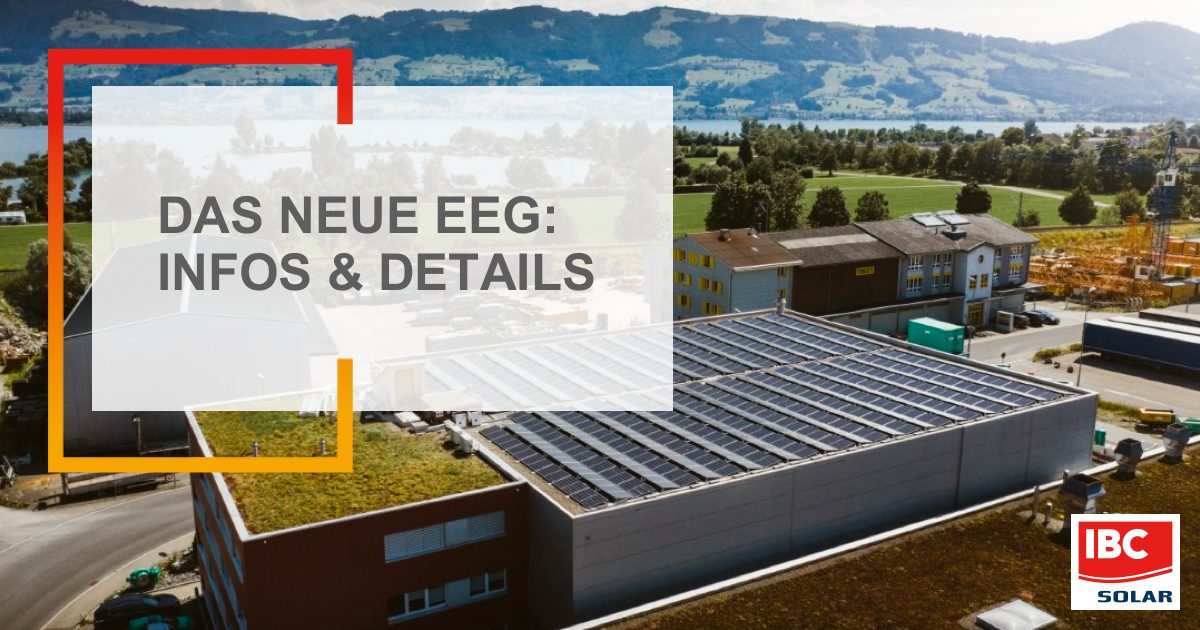 Das neue EEG - IBC SOLAR Blog
